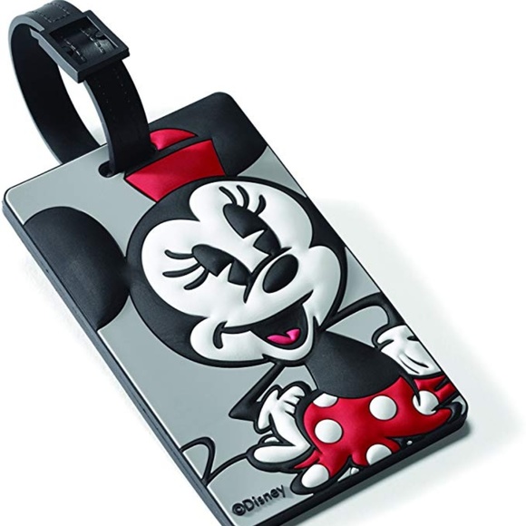 Disney | Bags | Disney Minnie Mouse Luggage Id Bag Tag | Poshmark